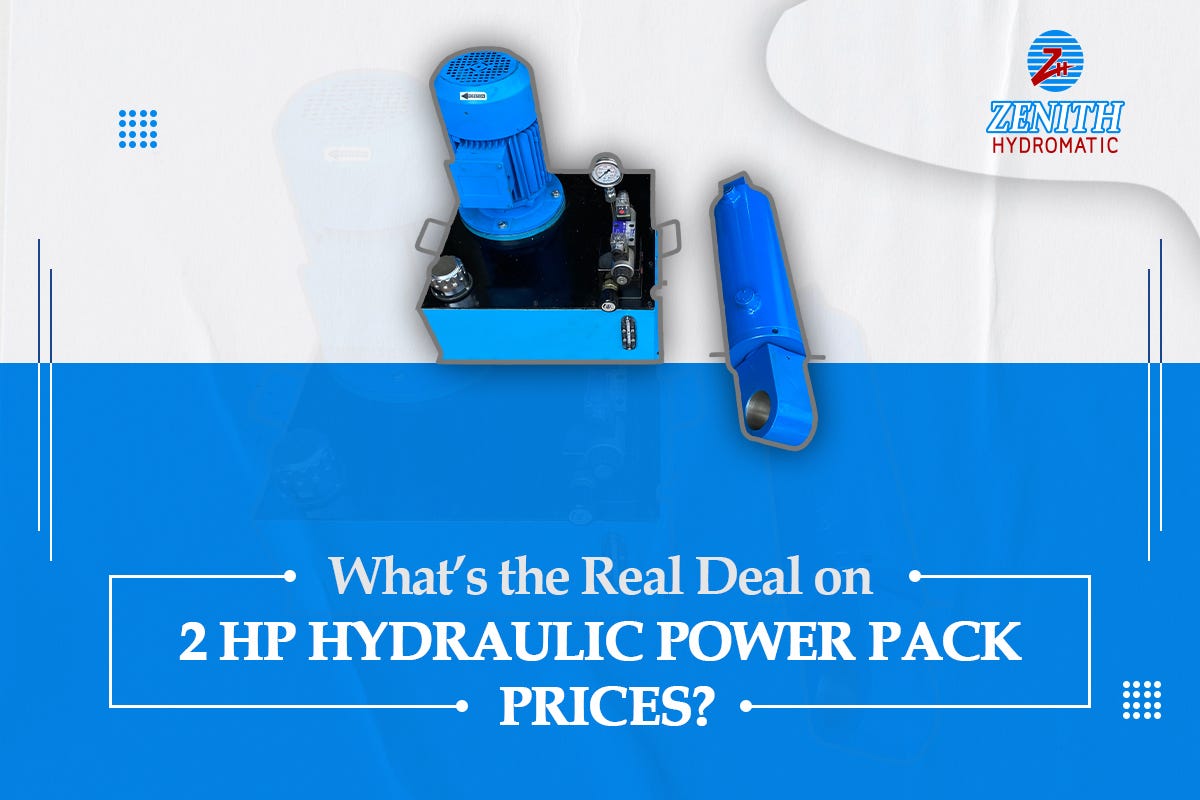What’s the Real Deal on 2 HP Hydraulic Power Pack Prices? | by Zenith ...