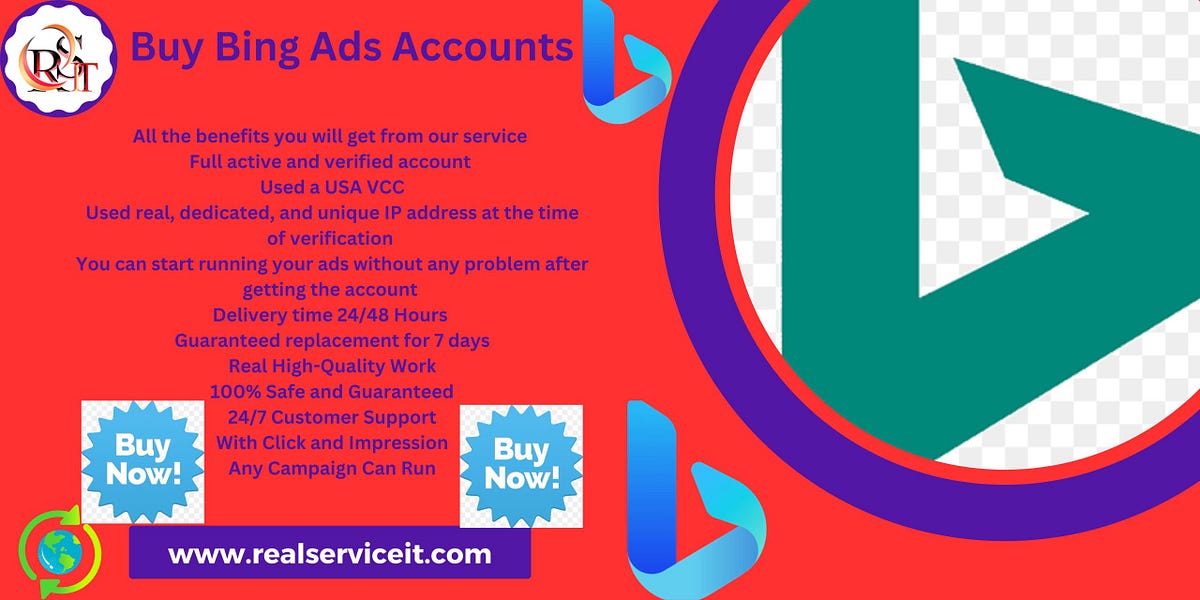 Buy Bing Ads Accounts. Bing Ads is a pay-per-click (PPC)… | by ...