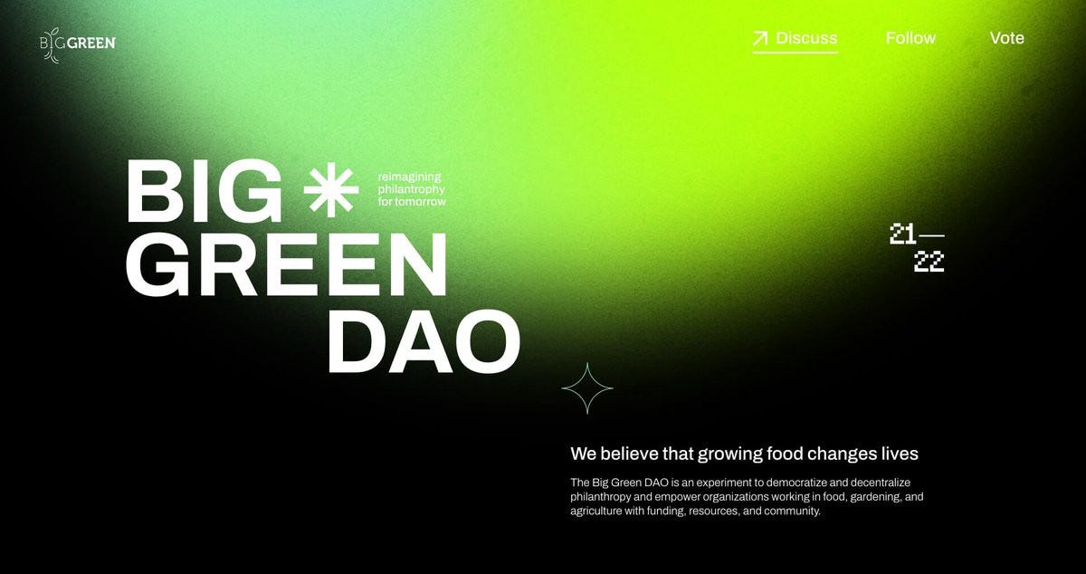 RACA DAO, Big Green DAO Tokenini başlatacak | by RadioCaca Turkey | Medium