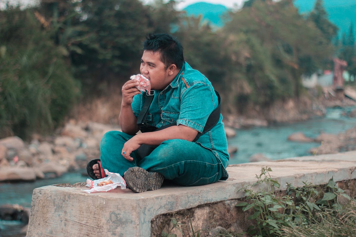Did You Watch a Hungry Man Eat Himself? | by diana swezy | Good Vibes ...