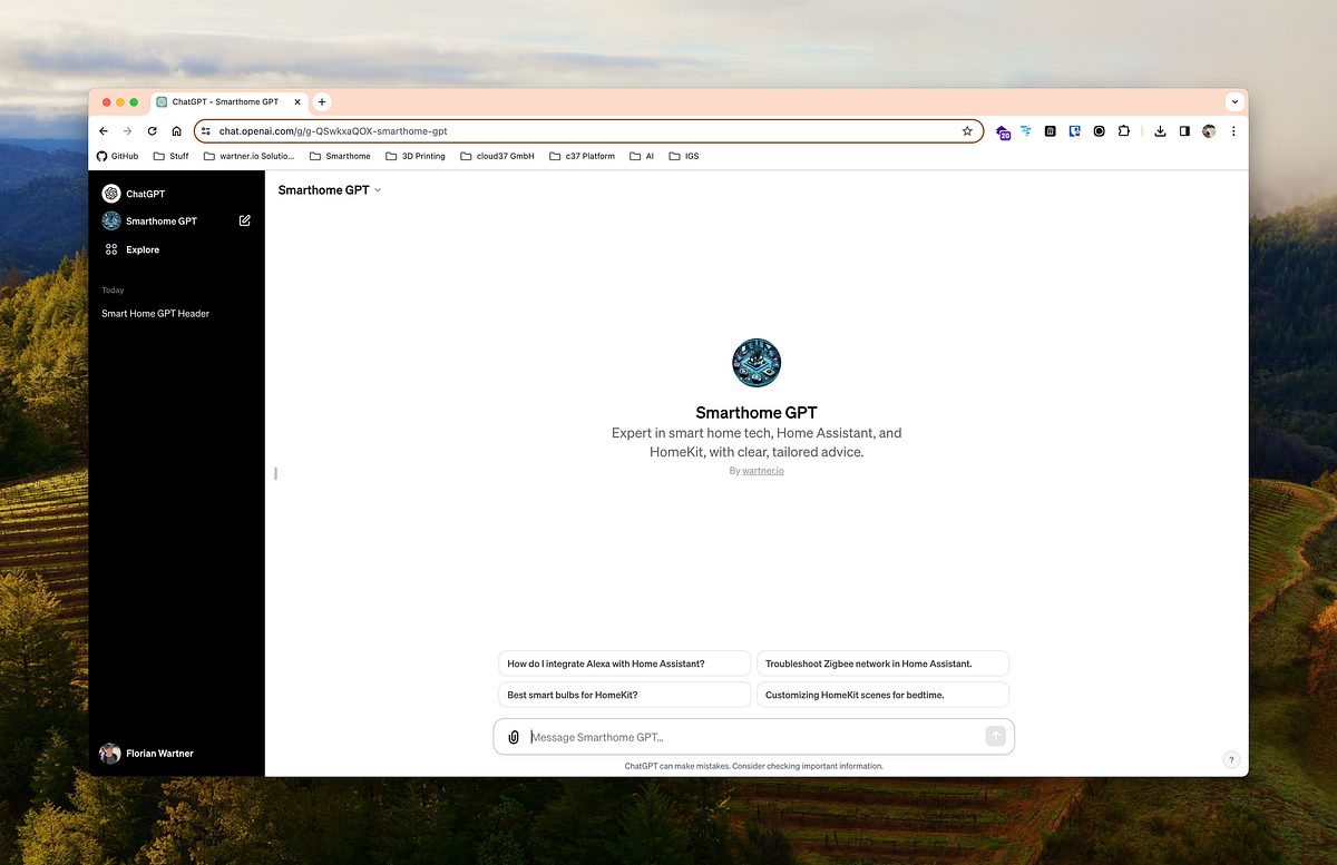 SmarthomeGPT — Your AI Helper for your Smarthome Questions | by Florian ...