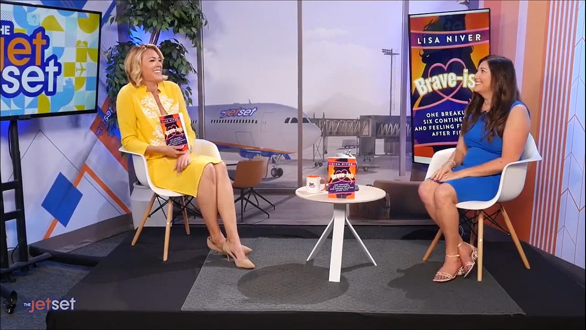 Lisa Niver is BRAVE-ISH - The Jet Set - Medium