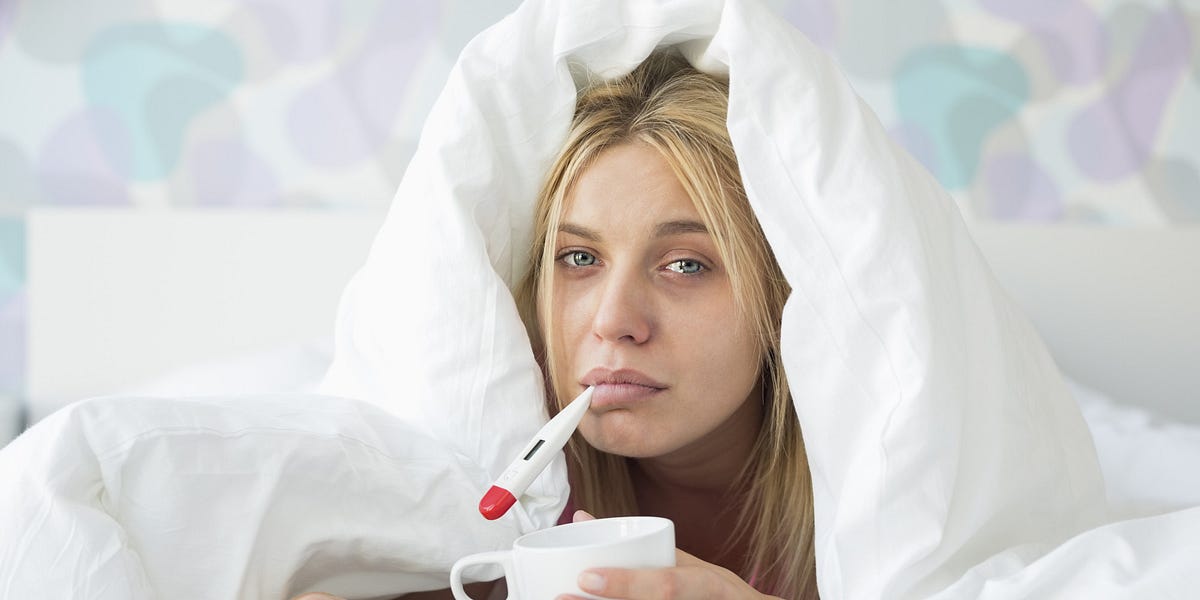 Mom is sick. Mom is not feeling well today. Dad says… | by Katie Lowe ...