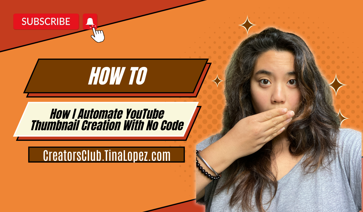 The Fastest Way to Automate YouTube Thumbnail Creation with No Code ...