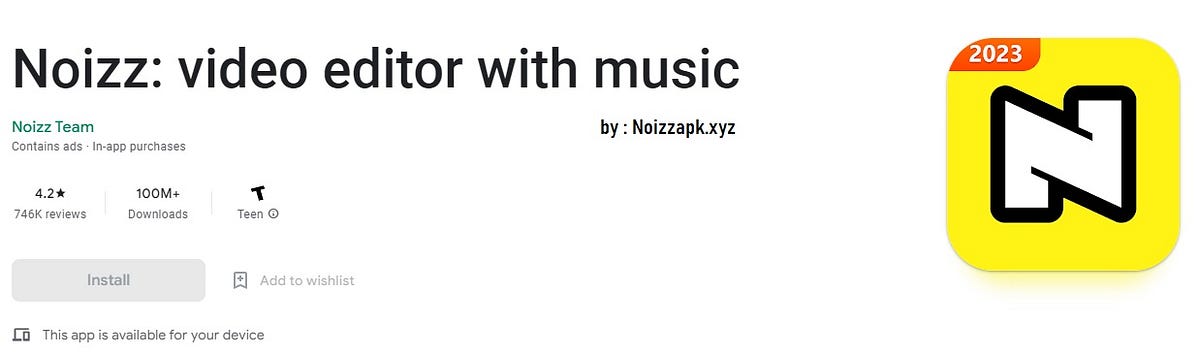 Noizz App Free Download [No Watermark] For Android & Ios | by Yshorts | Medium