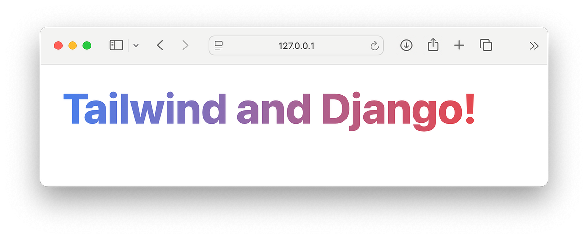 How to set up Tailwind 3 in Django with Vite and django-vite | by Onur Kapucu | Medium