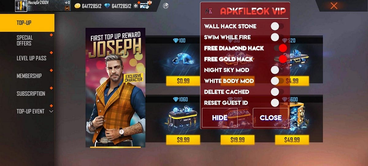 Garena Free Fire Mod APK And Unlimited Diamonds | by Mobile News | Nov ...