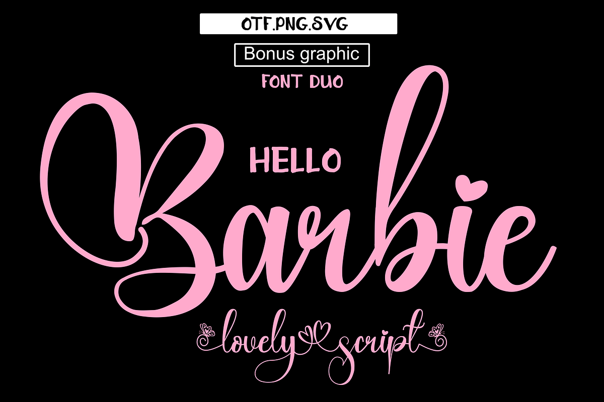 Hello Barbie Font Chloechroma Medium
