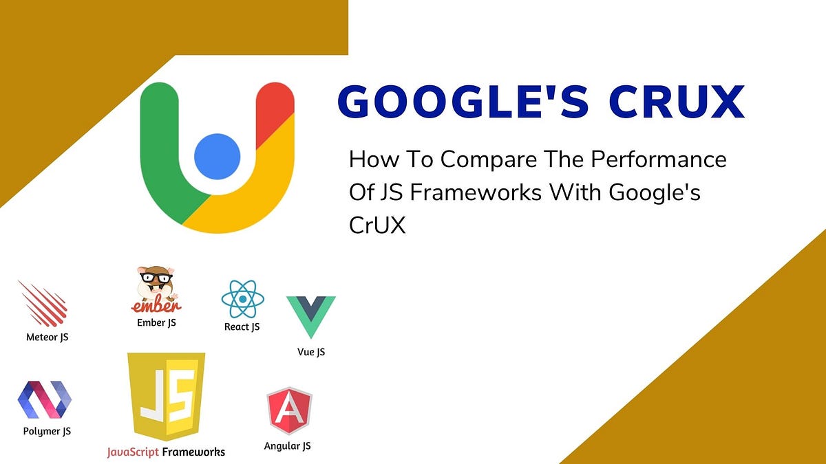 How To Compare The Performance Of JS Frameworks With Google’s CrUX | by ...
