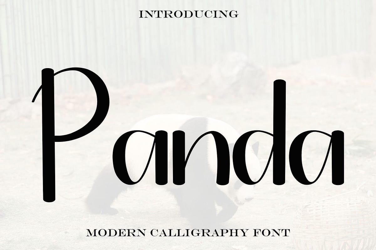 Panda Font - Lilylumos - Medium
