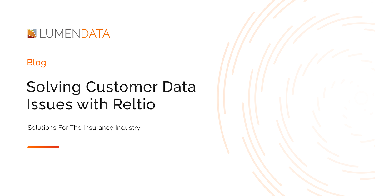 Solving Customer Data Issues with Reltio | by LumenData inc | Jan, 2024 | Medium