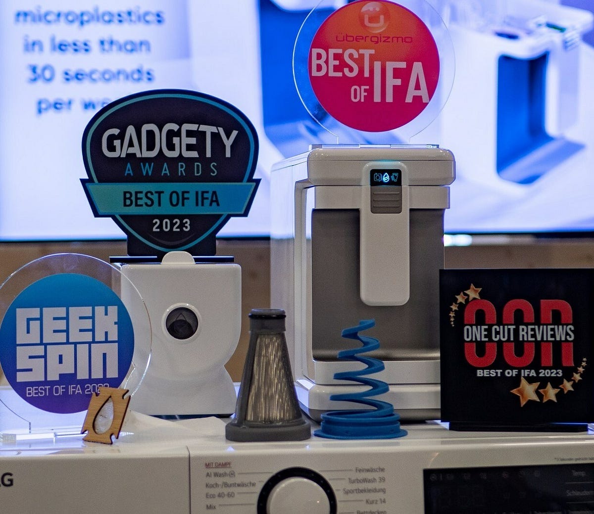 CLEANR’s New Microplastic Filter Wins Four “Best of IFA 2023” Awards ...