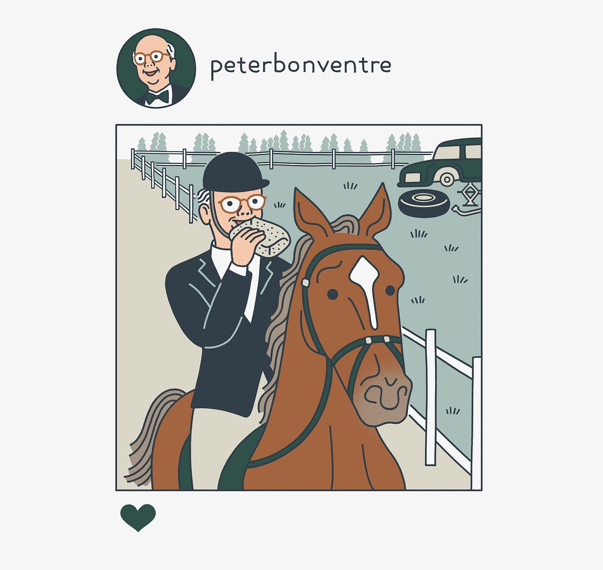My Take: New Adventures for 2016. Horse surfing and social networking ...