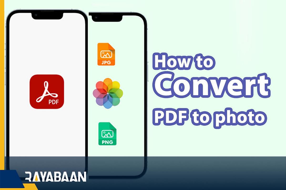 How to convert PDF to photo on android and iPhone 2023 | by Amini Hamid ...