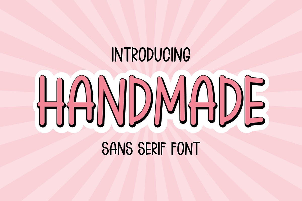 Handmade Font - Mockupartisan - Medium