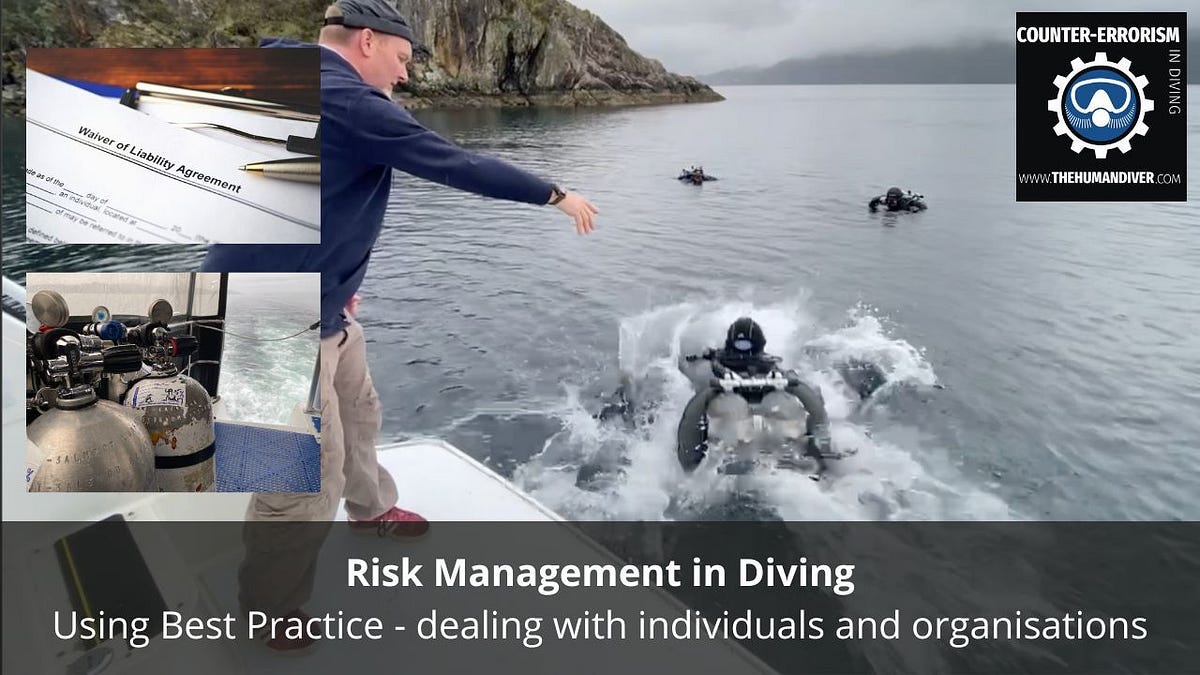 Risk Management in Diving: Using Best Practice | by Gareth Lock (The ...