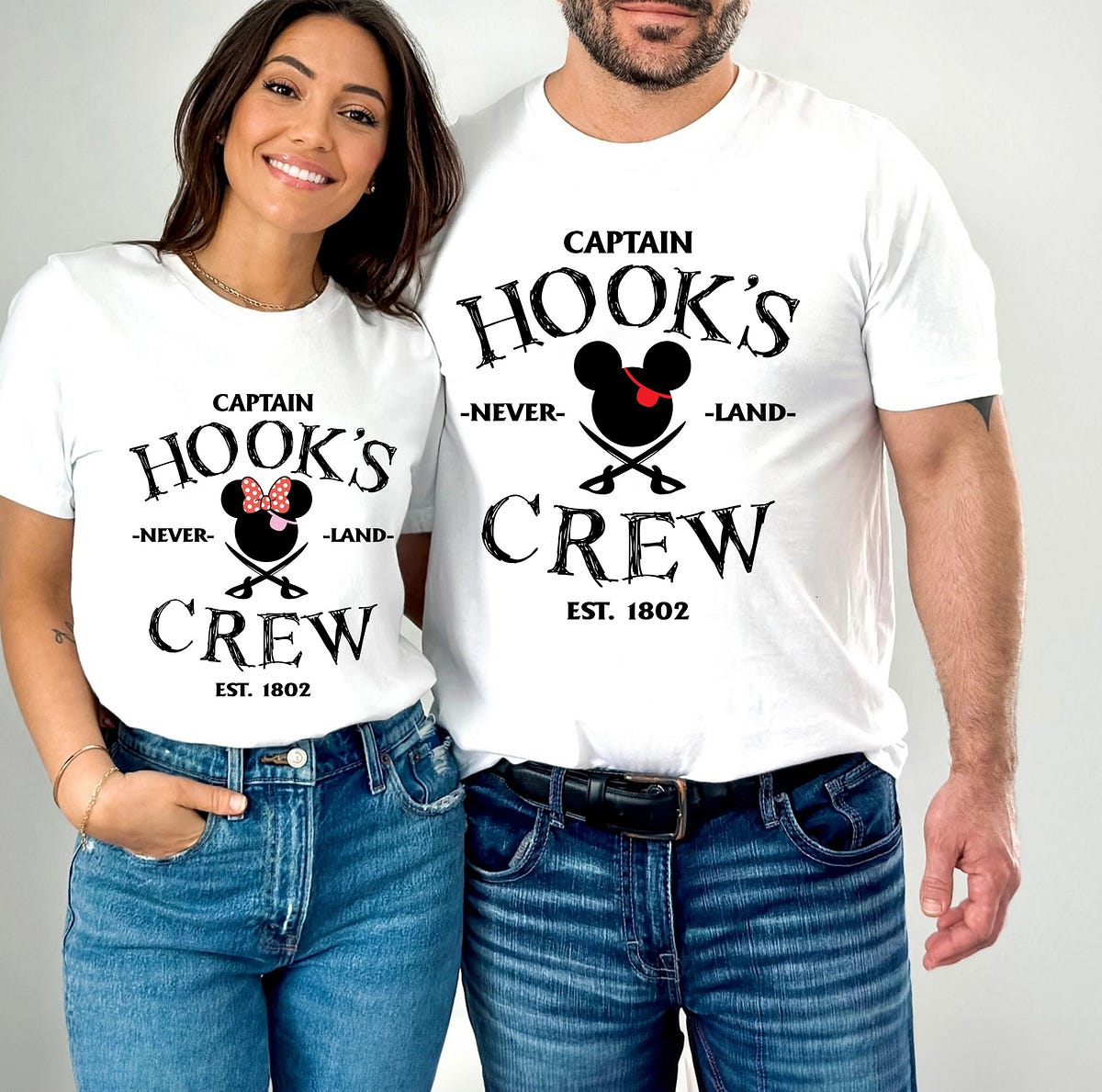 Disney Captain Hook’s Never Land Crew Shirt 2024, Disney Cruise Shirt ...