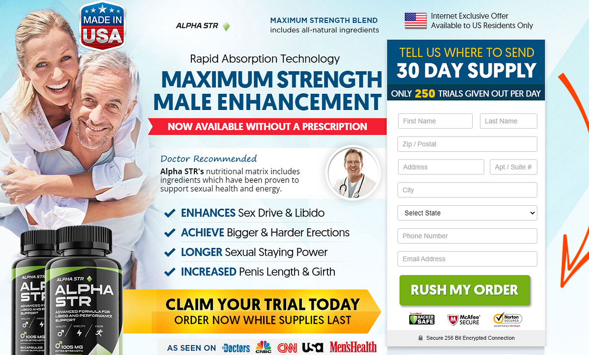 Alpha STR Male Enhancement — Elevate Your Performance and Pleasure with ...
