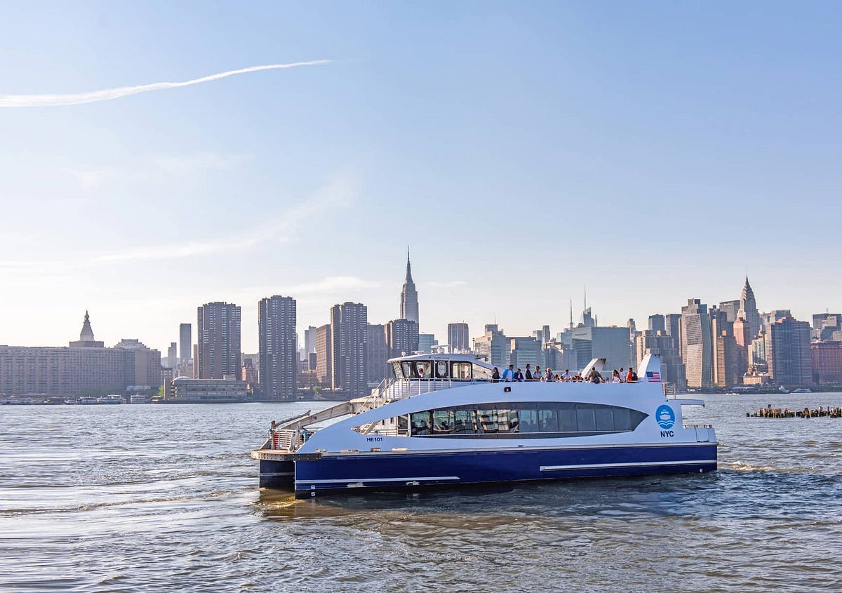 NYC Ferry Ridership Growth Since Inception | by Diego Anderson | Medium