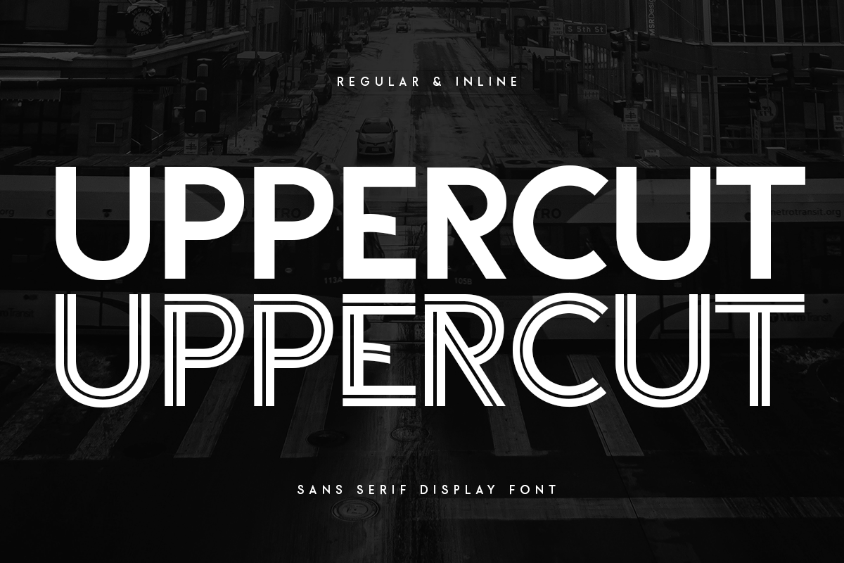 Uppercut Font | by Cybercosmos | Medium