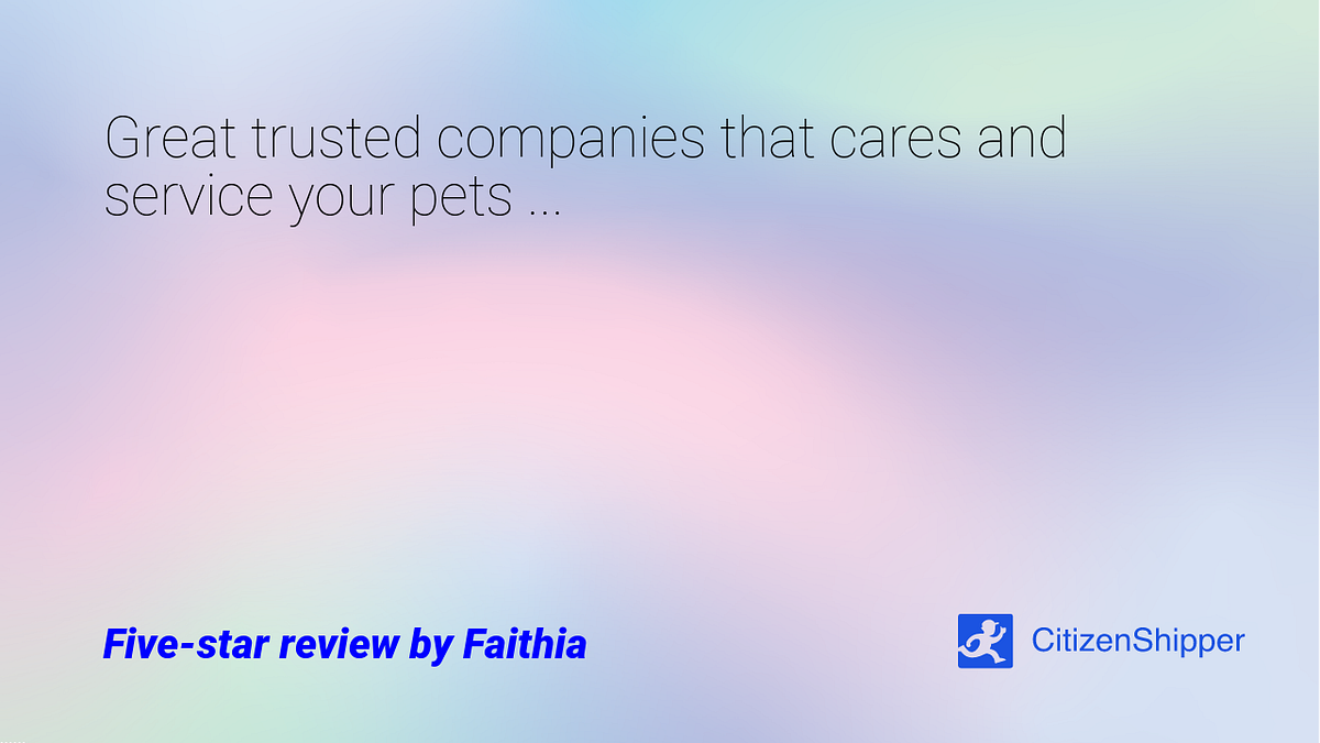 Celebrating Our 5-star Review: Great Trusted Company That Cares and ...
