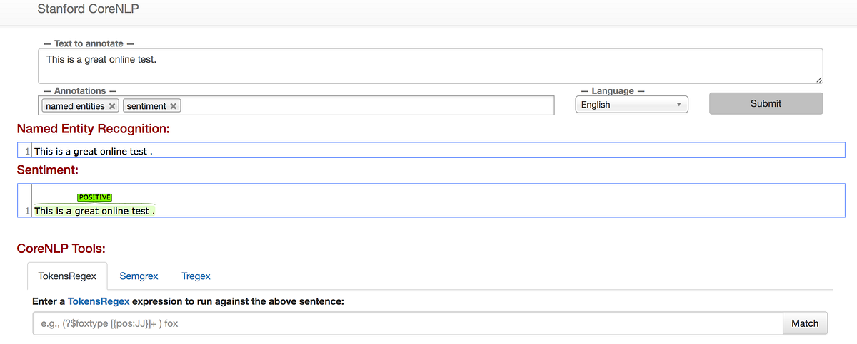 Sentiment Feature Extraction Using Stanford Corenlp Python Jupyter