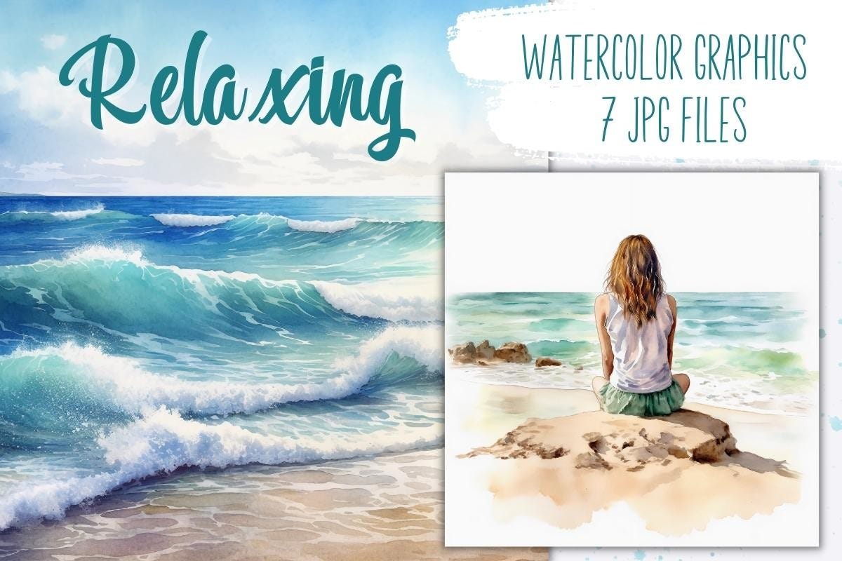 Relaxing Summer Vacation JPG Graphics | by Glowglyph | Jul, 2024 | Medium