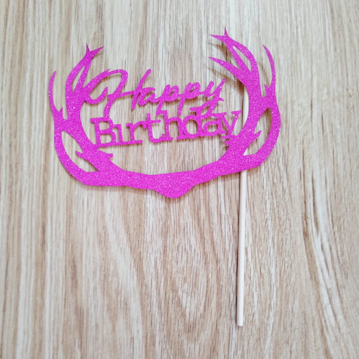 Title: “Happy Birthday” Cake Topper: Elevate Your Celebration with ...