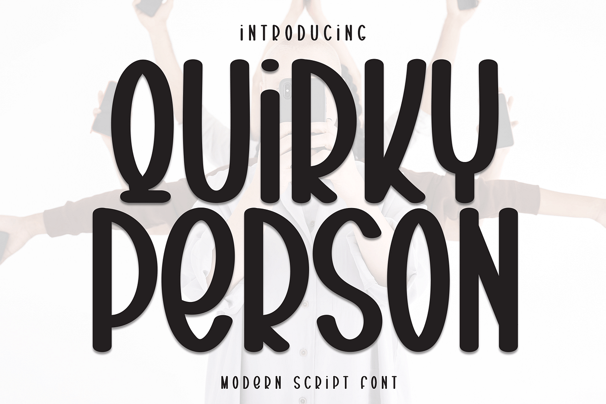 Quirky Person Font - Mindmason - Medium