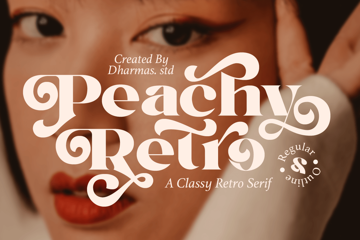 Peachy Retro Font | by Mockupartisan | Jun, 2024 | Medium