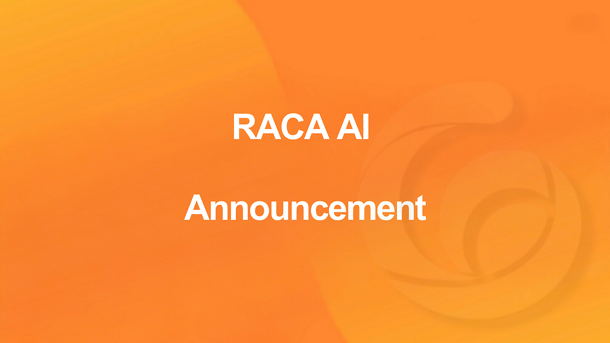 RACA ha lanciato ufficialmente RACA AI | by RadioCaca Italia | Jun ...