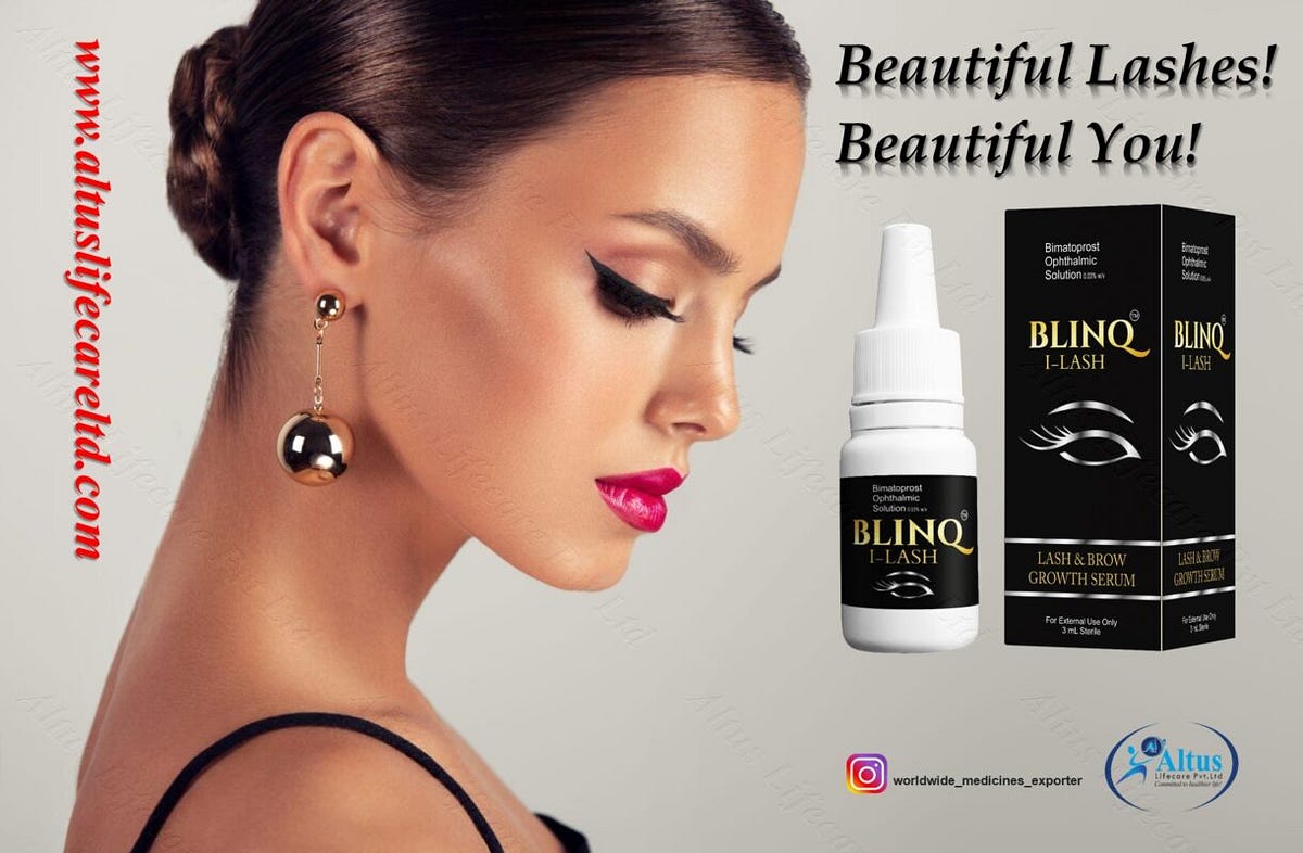 Get the Brows and Lashes You Desire: Blinq I-Lash for Beauty | by Altuslifecare | Medium