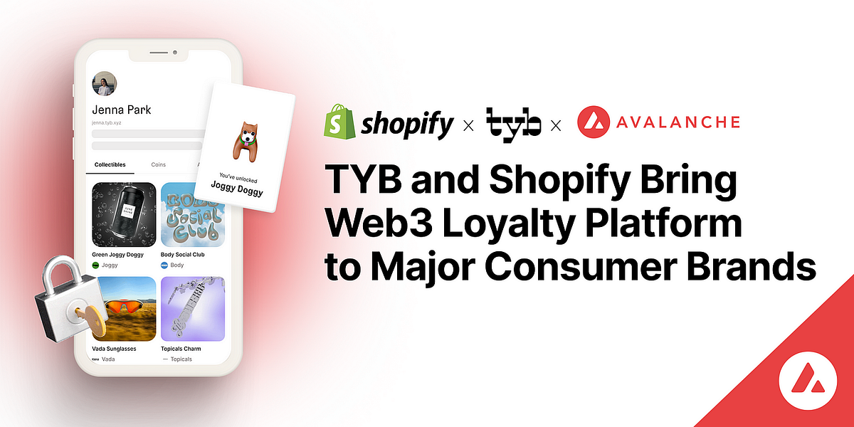 TYB dan Shopify Menghadirkan Platform Loyalitas Web3 ke Merek Konsumen Utama, Didukung oleh ...