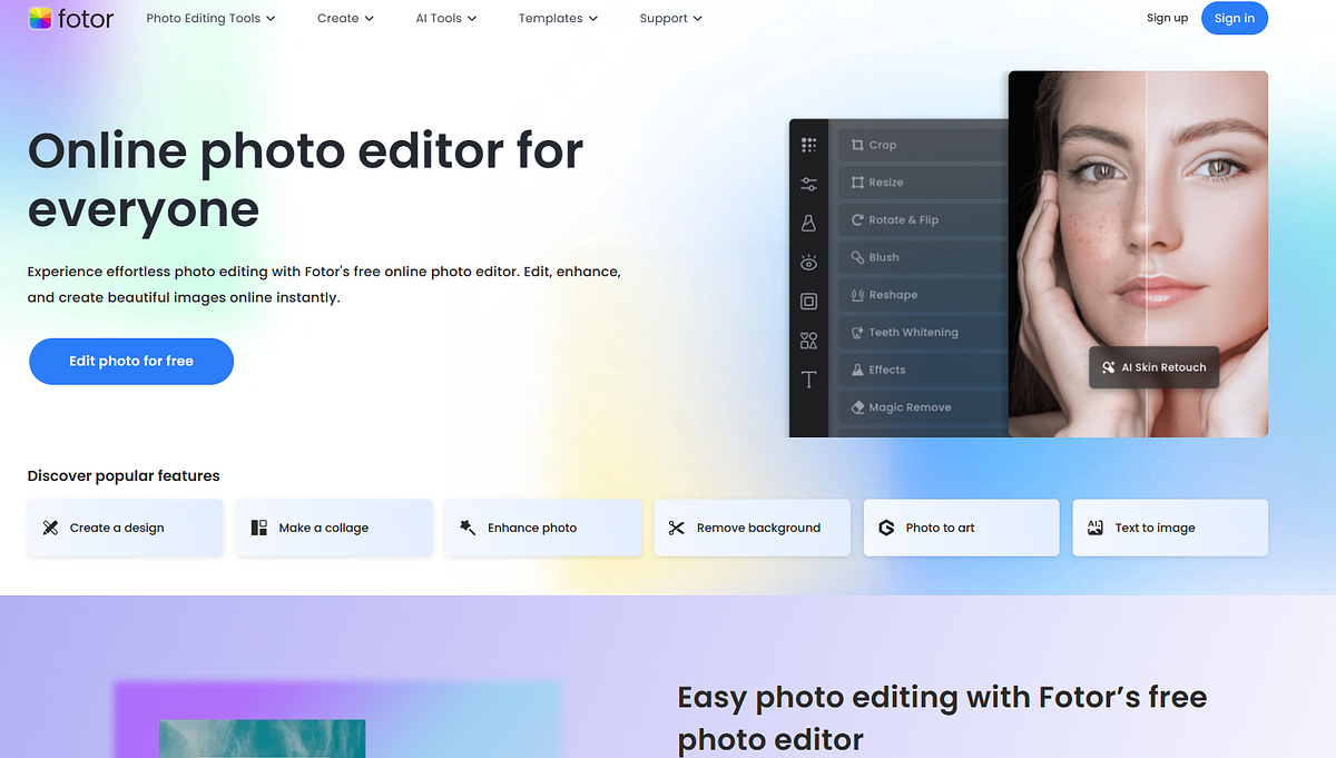 Fotor Photo Editor Review | by Ai Tools | Machine Labs Ai | Feb, 2024 ...
