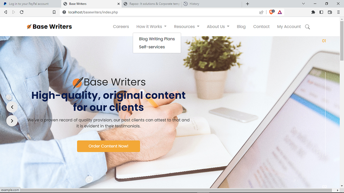 Building a Seamless Freelance Writing Website: Client, Writer, and ...