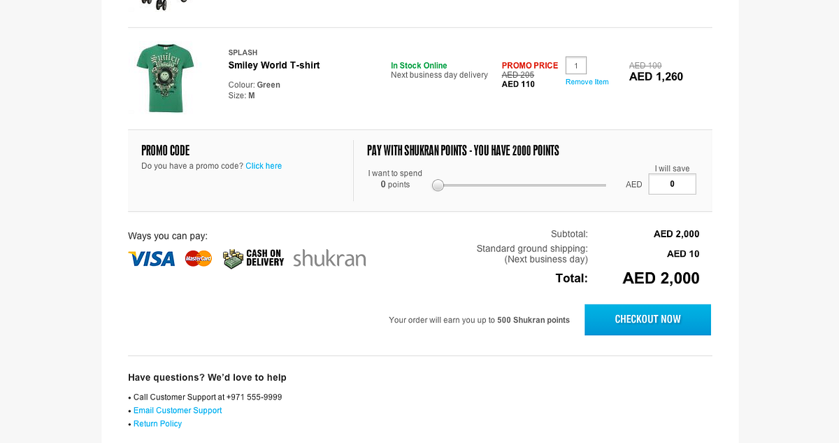 Use your Shukran points on LandmarkShops.com for instant savings | by ...