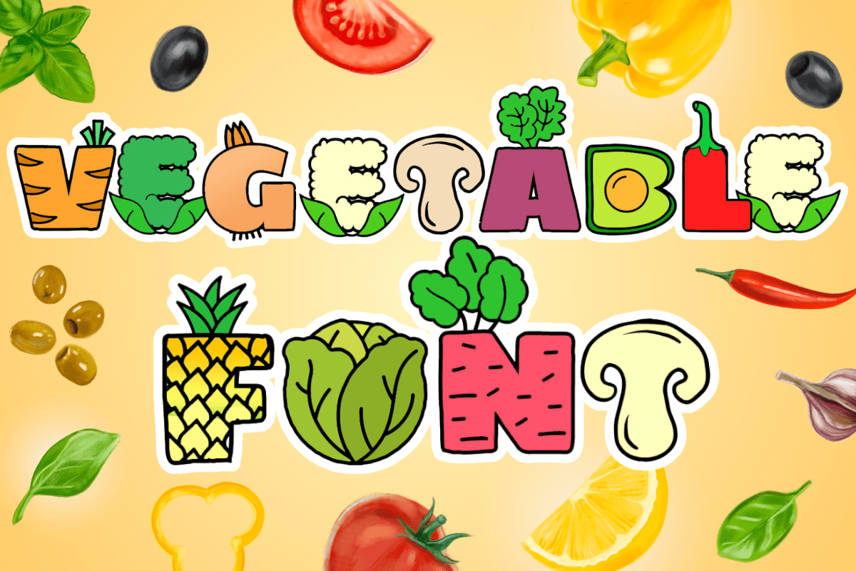 Vegetable Font - Gracegrid - Medium