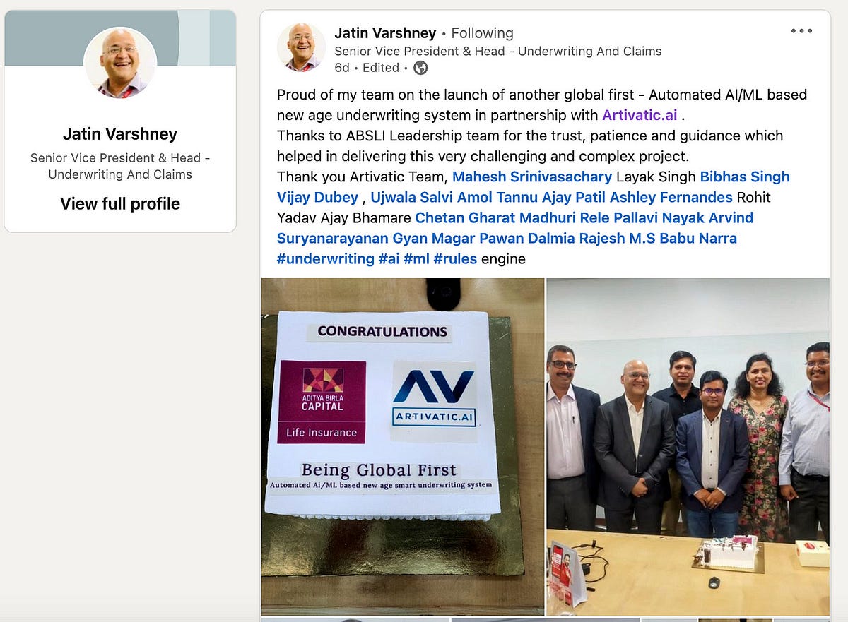 Artivatic and ABSLI Collaborate to Revolutionize Insurance Industry ...