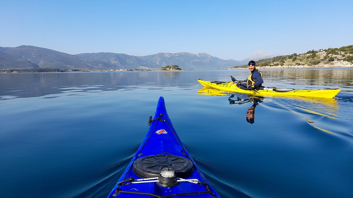 Navigating Paradise: Kayaking in Greece’s Azure Waters | by ...