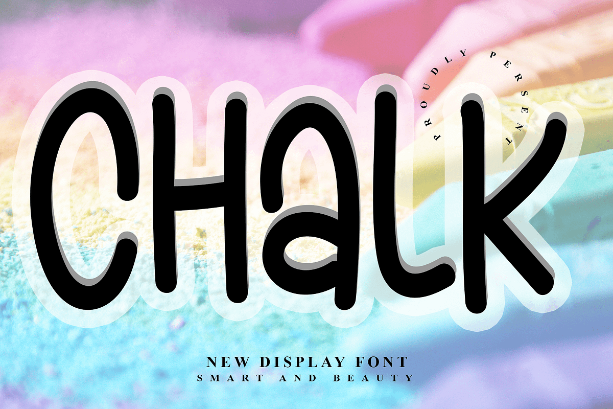 Chalk Font - Datadreamer - Medium