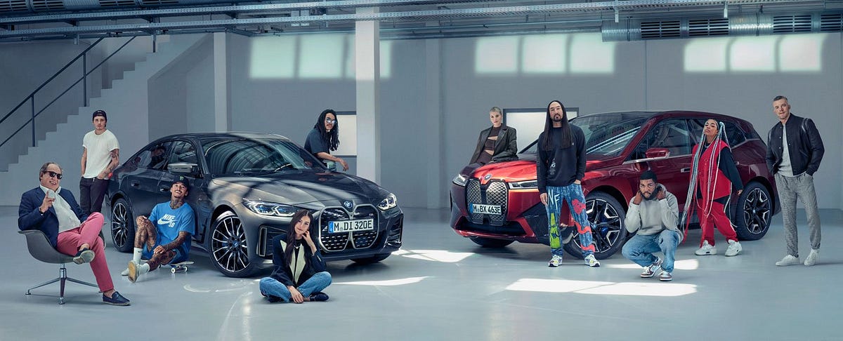 BMW “Moving Minds” Campaign. Together, with renowned creators and… | by ...
