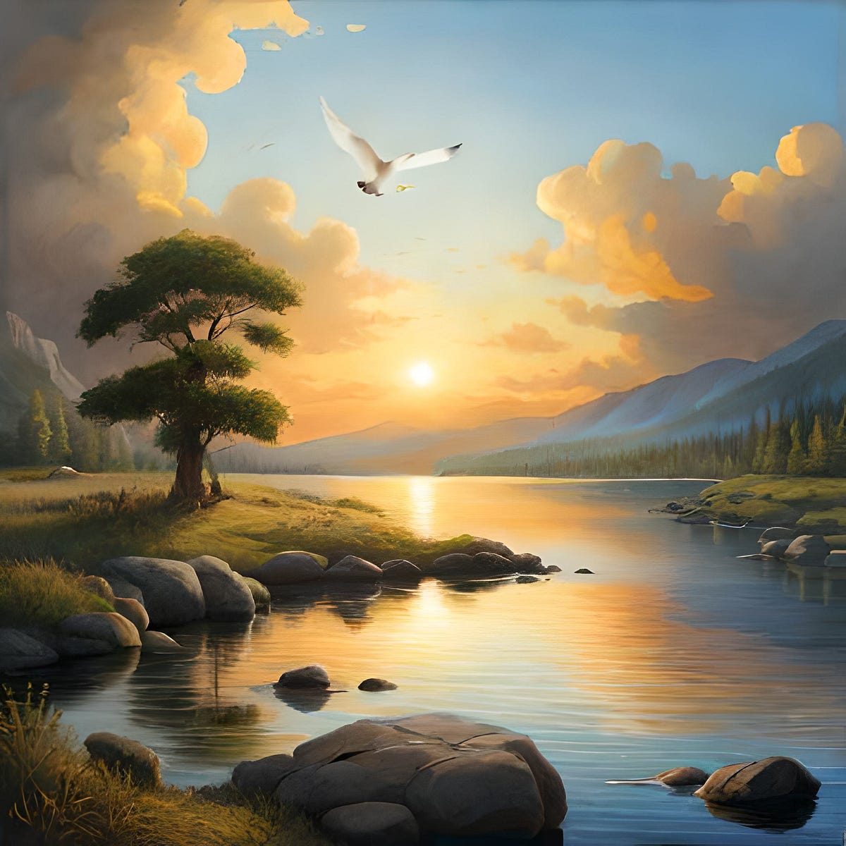 Creation and Life: Exploring Genesis 1:20 | by MrBlue Flyer | Medium