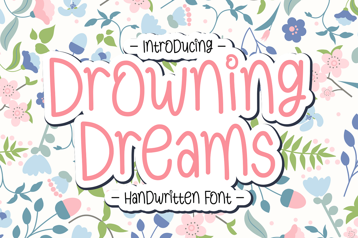 Drowning Dreams Font - Emmaethereal - Medium