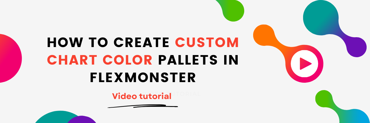 Custom chart color pallets in Flexmonster Pivot Table & Charts | by ...