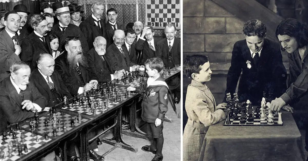 Samuel Reshevsky, el niño prodigio de 8 años que derrotó a 20 maestros ...
