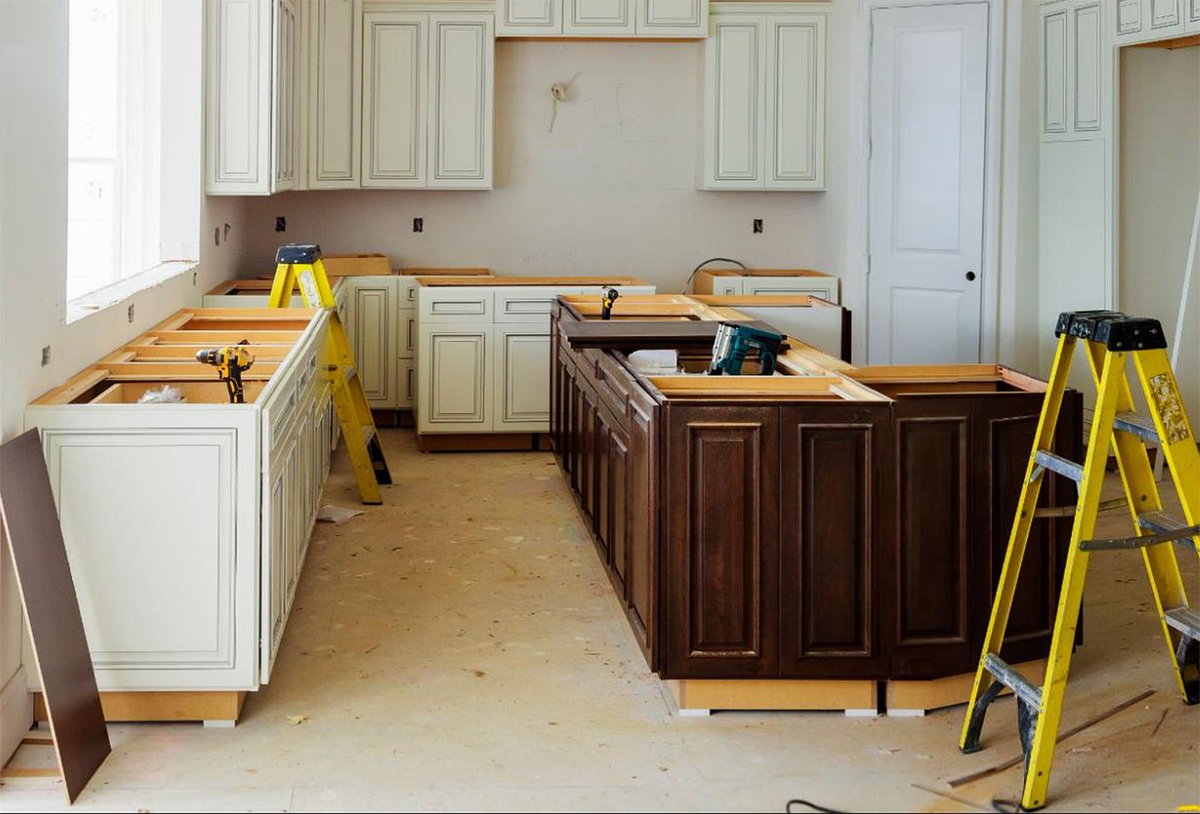 Renovating kitchen. Renovating kitchen — Updating 1970s… | by ...