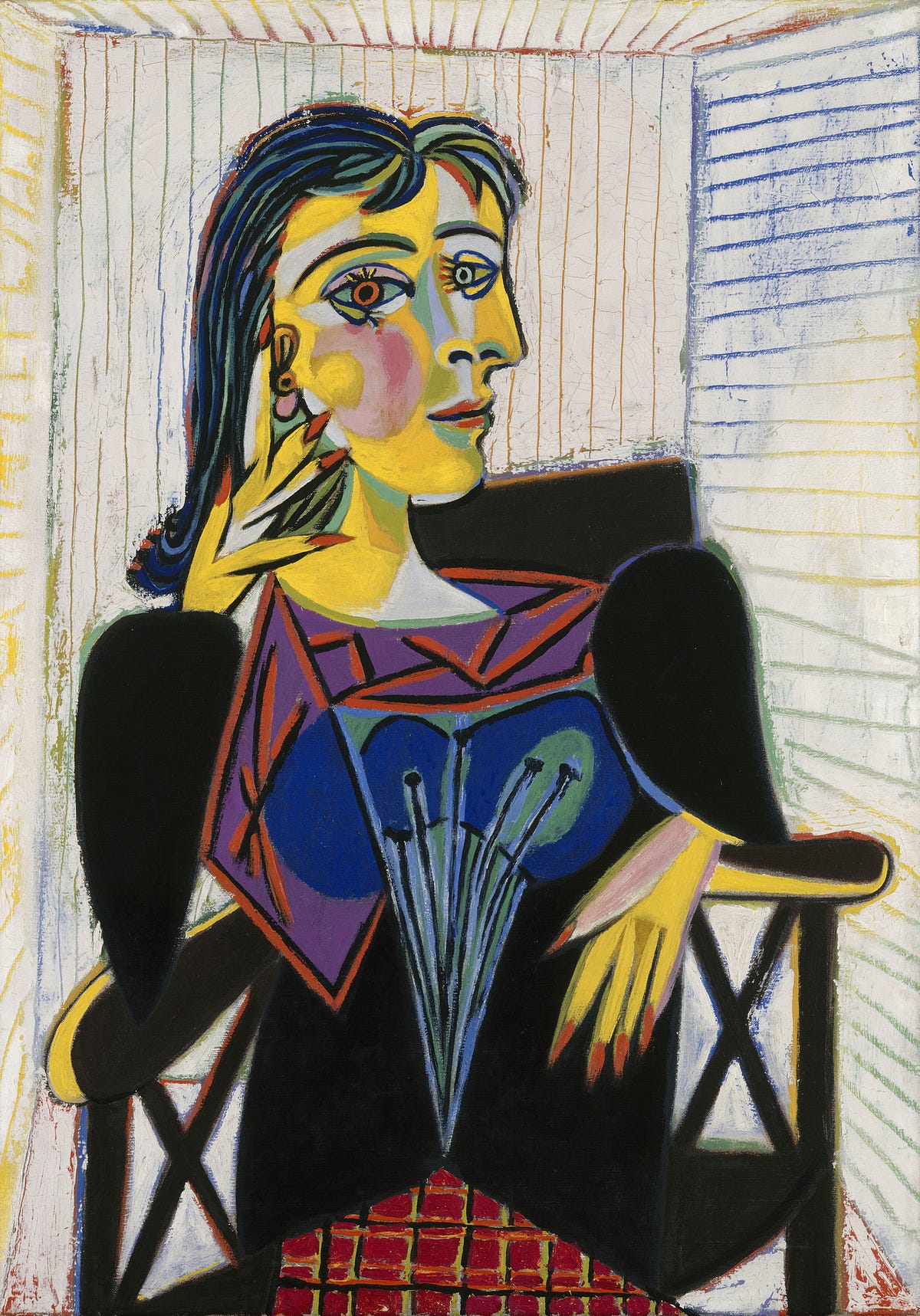 Tranh Pablo Picasso — Chân dung Dora Maar [1937] | by Xưởng Tranh Waki ...