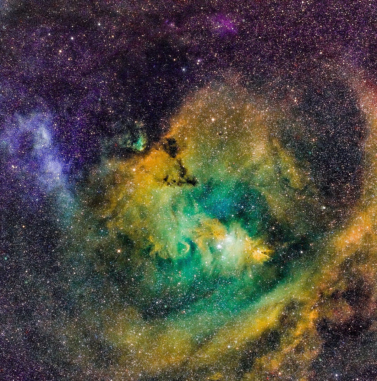 Modern Mythology of Nebulae. How Lumos, the Cosmic Dancer, Painted… | by Jim DeLillo | Aug, 2025 ...