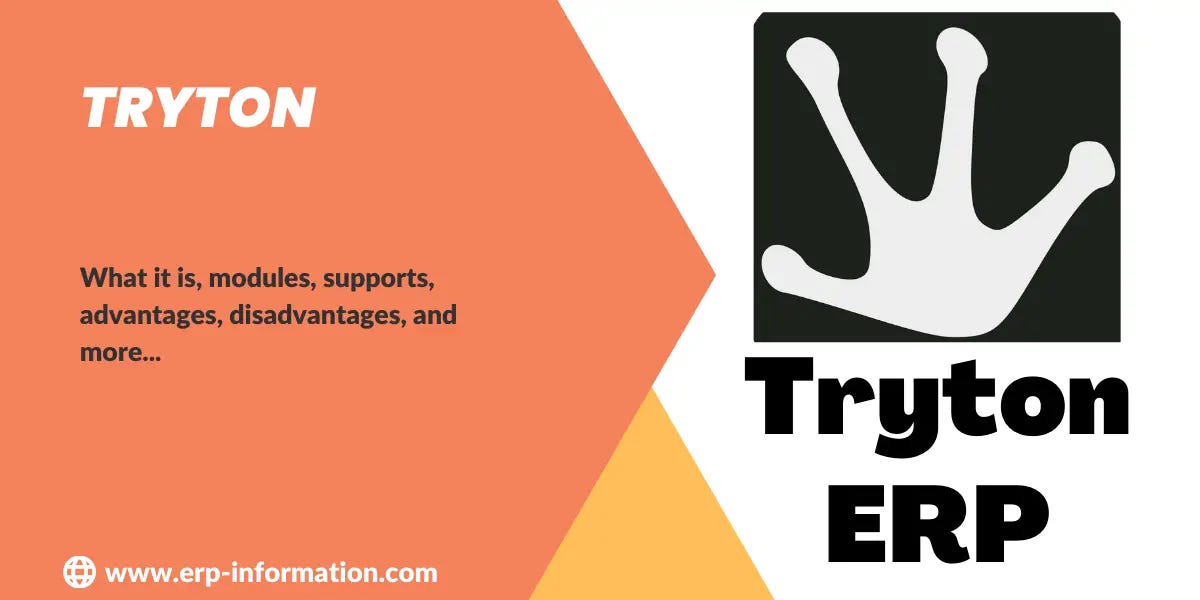 Tryton ERP (Modules, Supports, Advantages, and Disadvantages) | by ERP ...