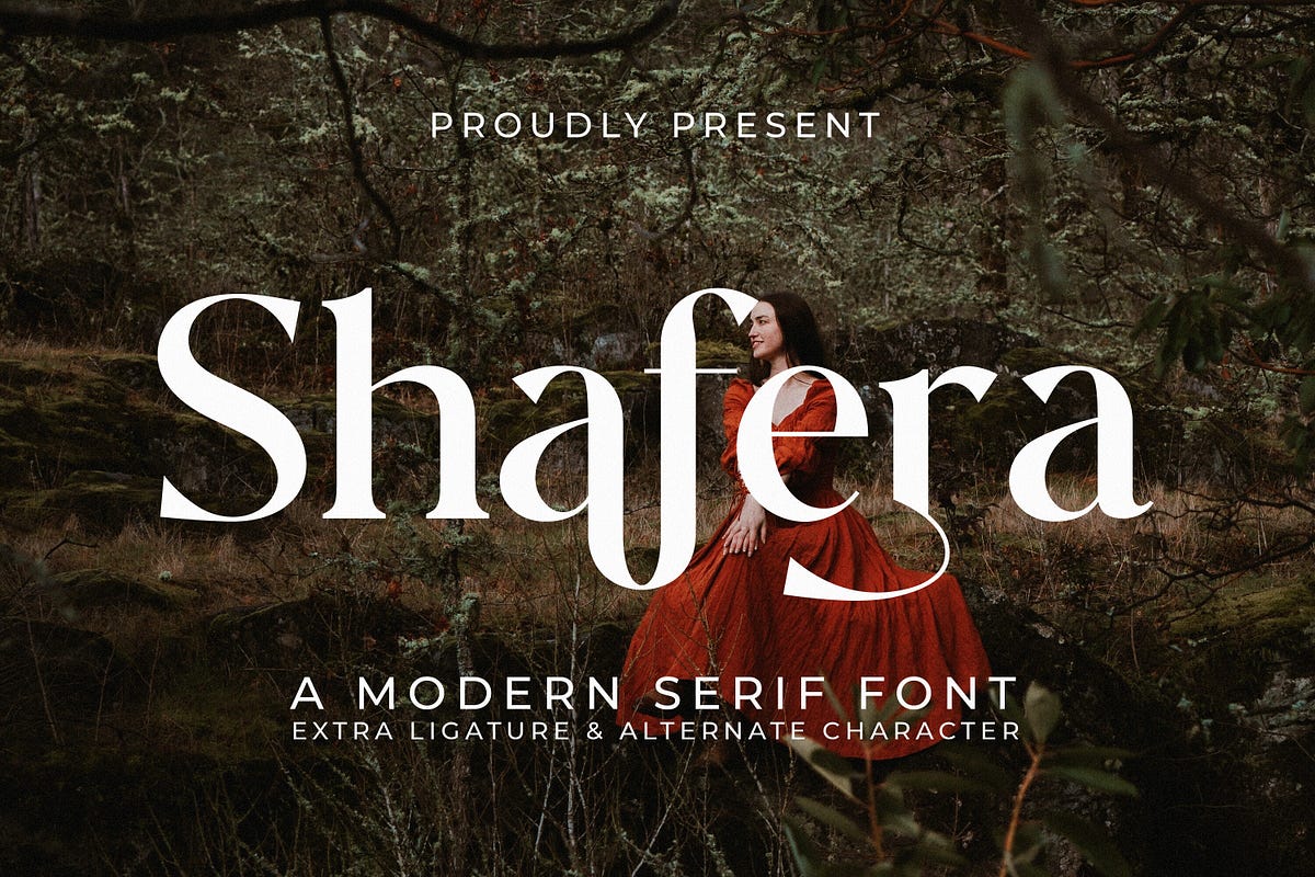 Shafera Serif Font | by Sophiasculpt | Apr, 2024 | Medium
